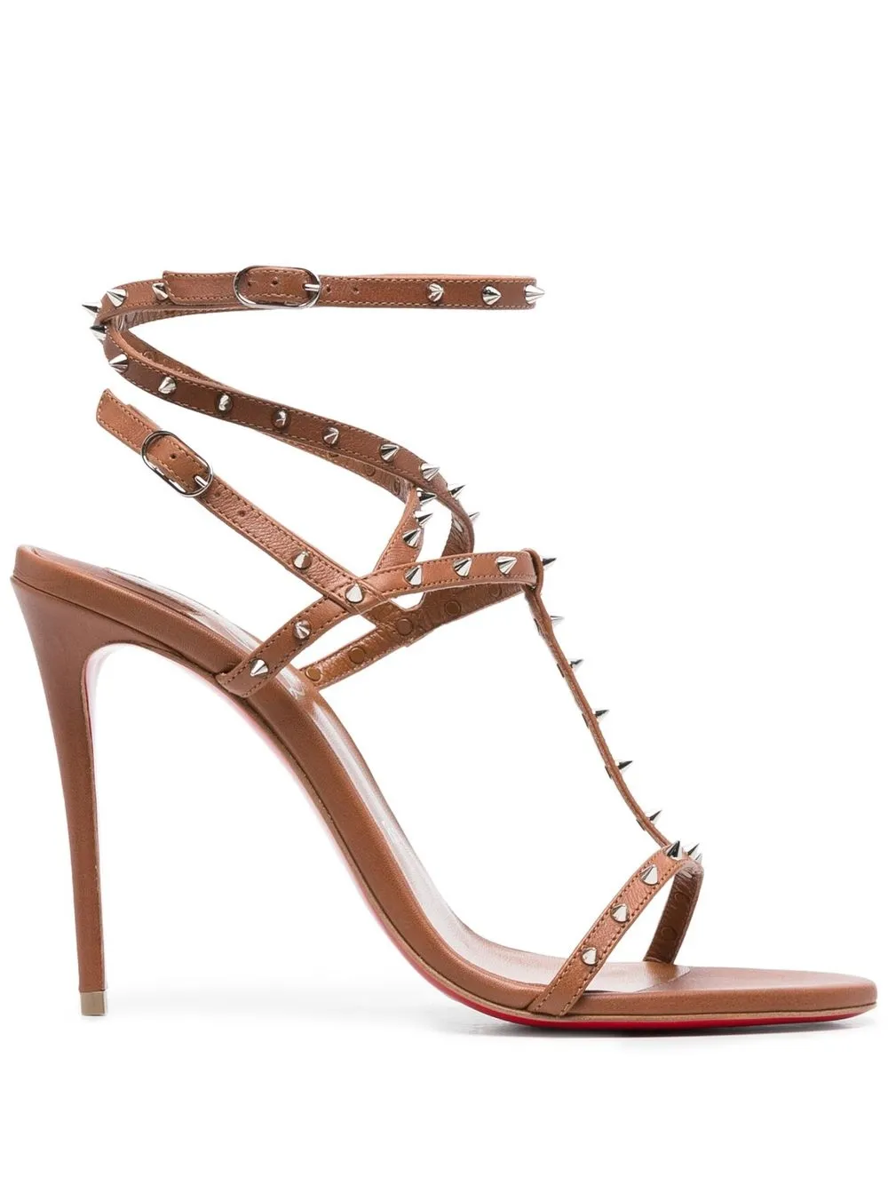 Christian Louboutin Bombina Spike Sandal - Farfetch