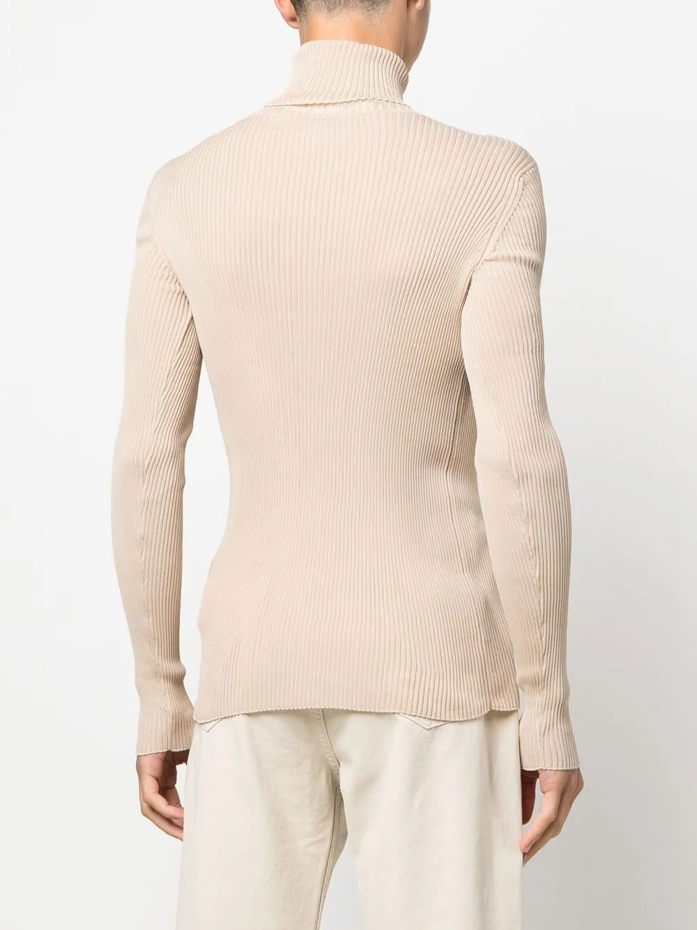 Off-White Ribbed Turtleneck Jumper - Farfetch