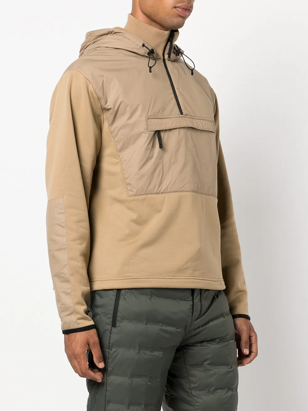 Aztech Mountain Hut Fleece Hoodie | Brown | FARFETCH