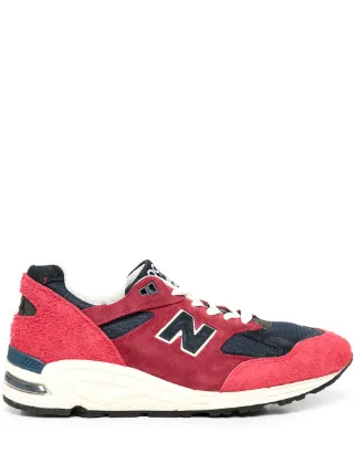 New Balance Made-in-USA 990v2 Sneakers | Red | FARFETCH