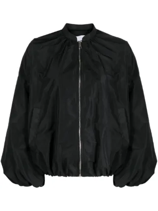 MSGM zip-fastening Bomber Jacket | Black | FARFETCH AO