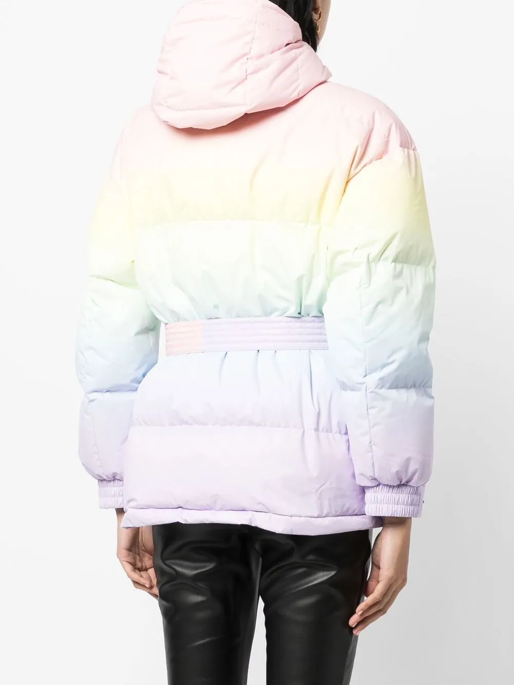 Perfect Moment Gradient-effect Puffer Jacket In Yellow | ModeSens