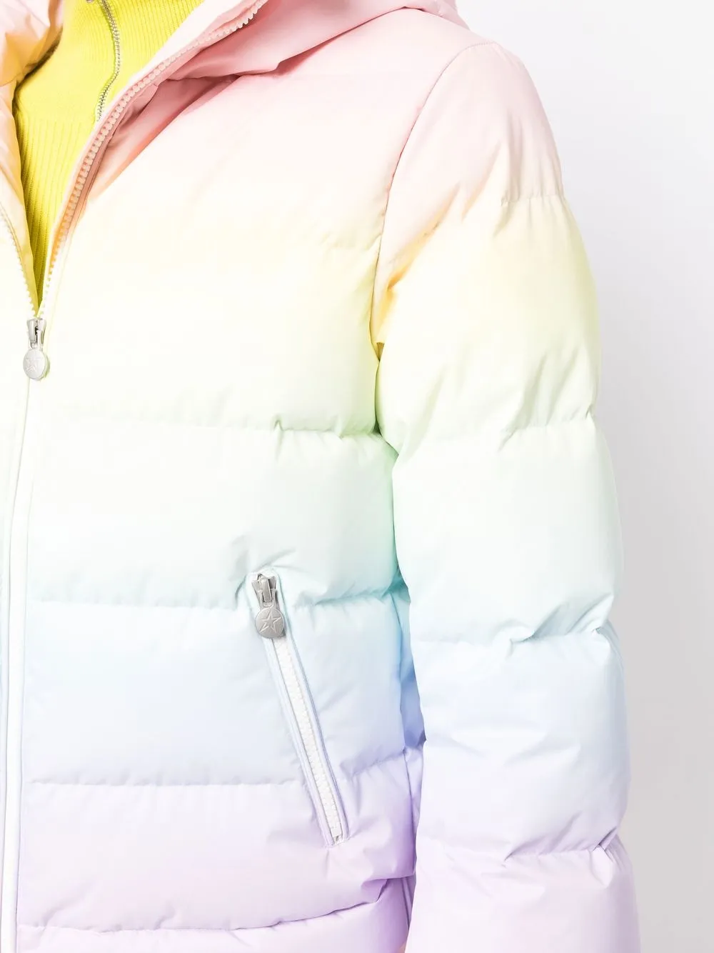 Perfect Moment Gradient-print Puffer Jacket In Multi | ModeSens