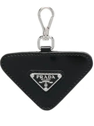Prada brushed-finish Name Tag - Farfetch