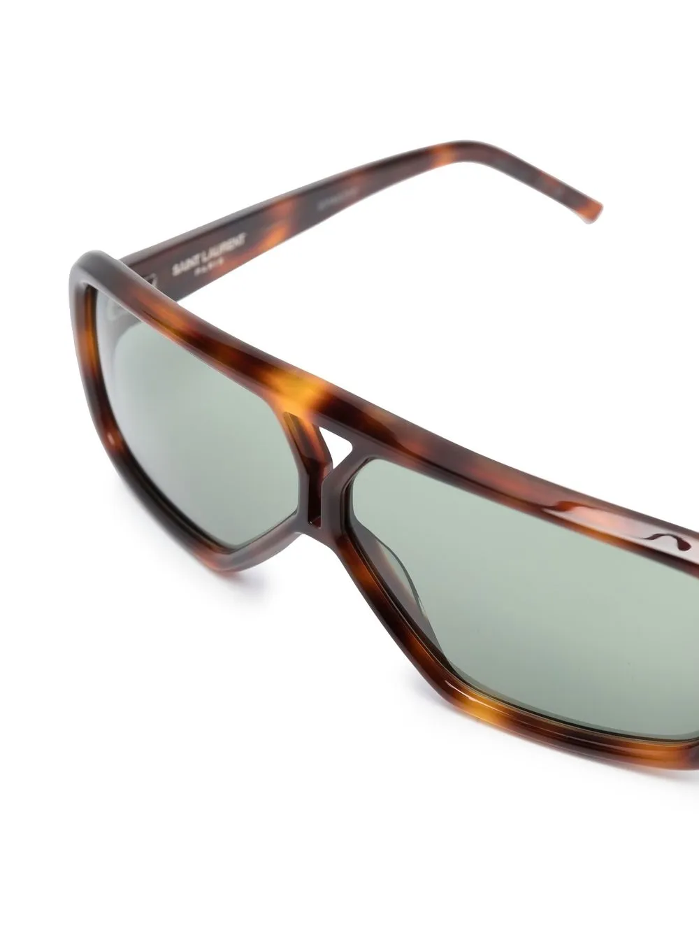 Saint Laurent Eyewear tortoiseshell-effect Sunglasses | Brown | FARFETCH