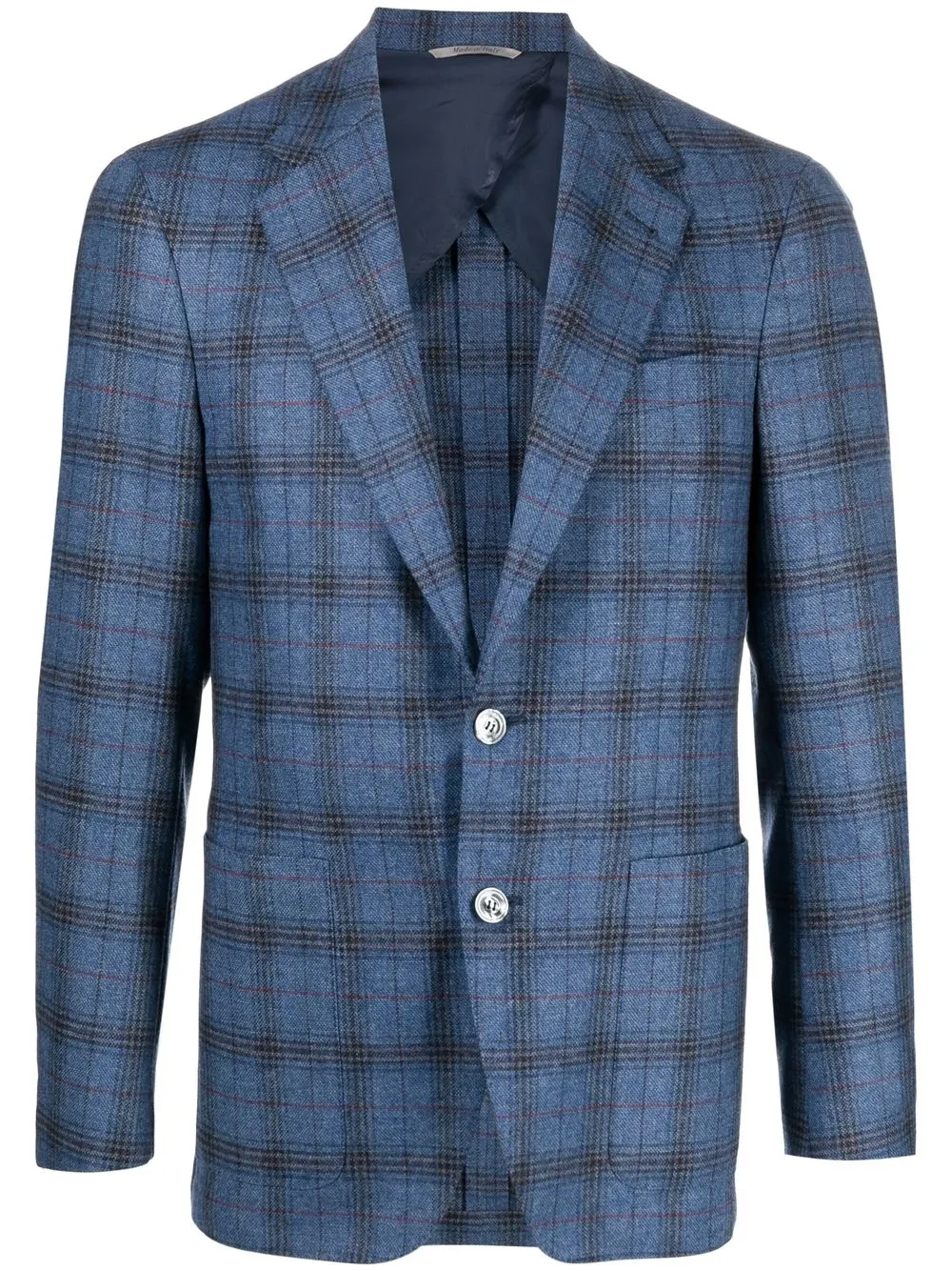 Canali Check pattern Single breasted Blazer Smart Closet