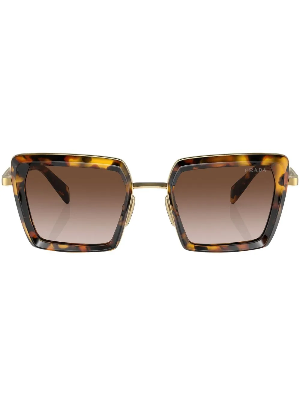 Prada Eyewear tortoiseshell-effect Sunglasses - Farfetch