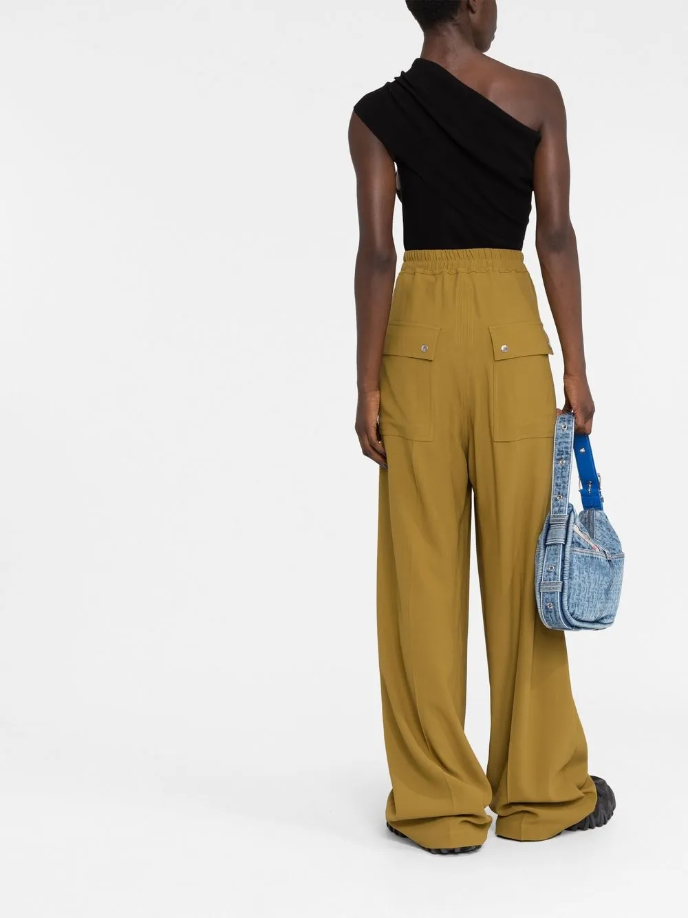 Rick Owens Elasticated drawstring-fastening Trousers - Farfetch