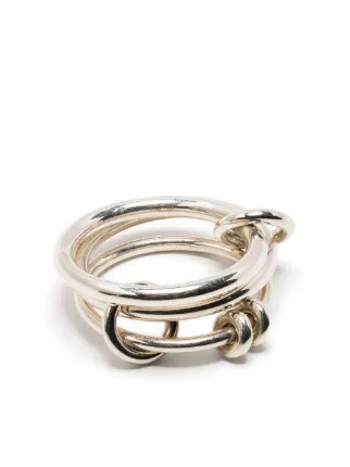 Spinelli Kilcollin Raneth sterling-silver Linked Rings | Silver | FARFETCH
