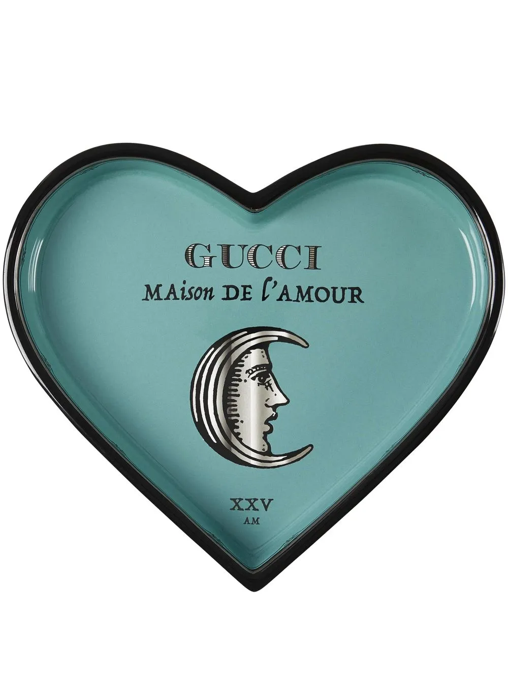 Gucci Heart-shaped Porcelain Tray In Blue | ModeSens