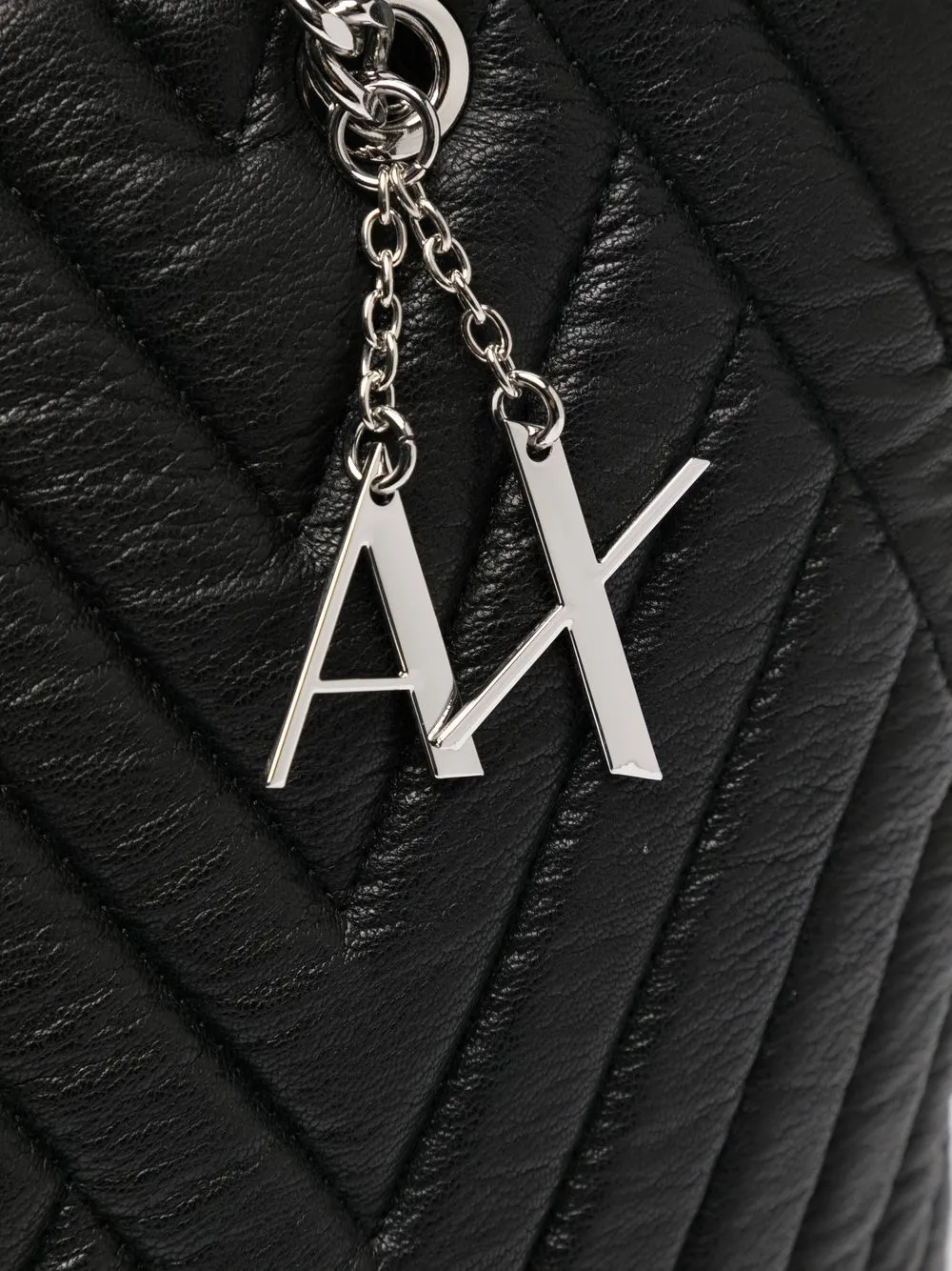 Armani Exchange Padded Shoulder Bag | Black | FARFETCH