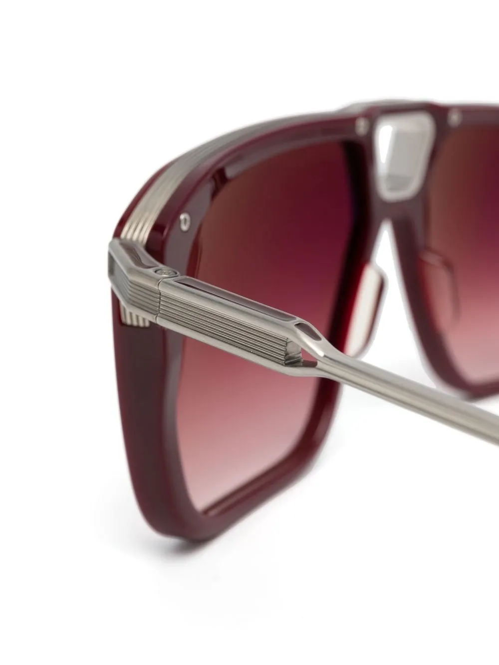 Jacques Marie Mage Savoy pilot-frame Sunglasses | Red | FARFETCH