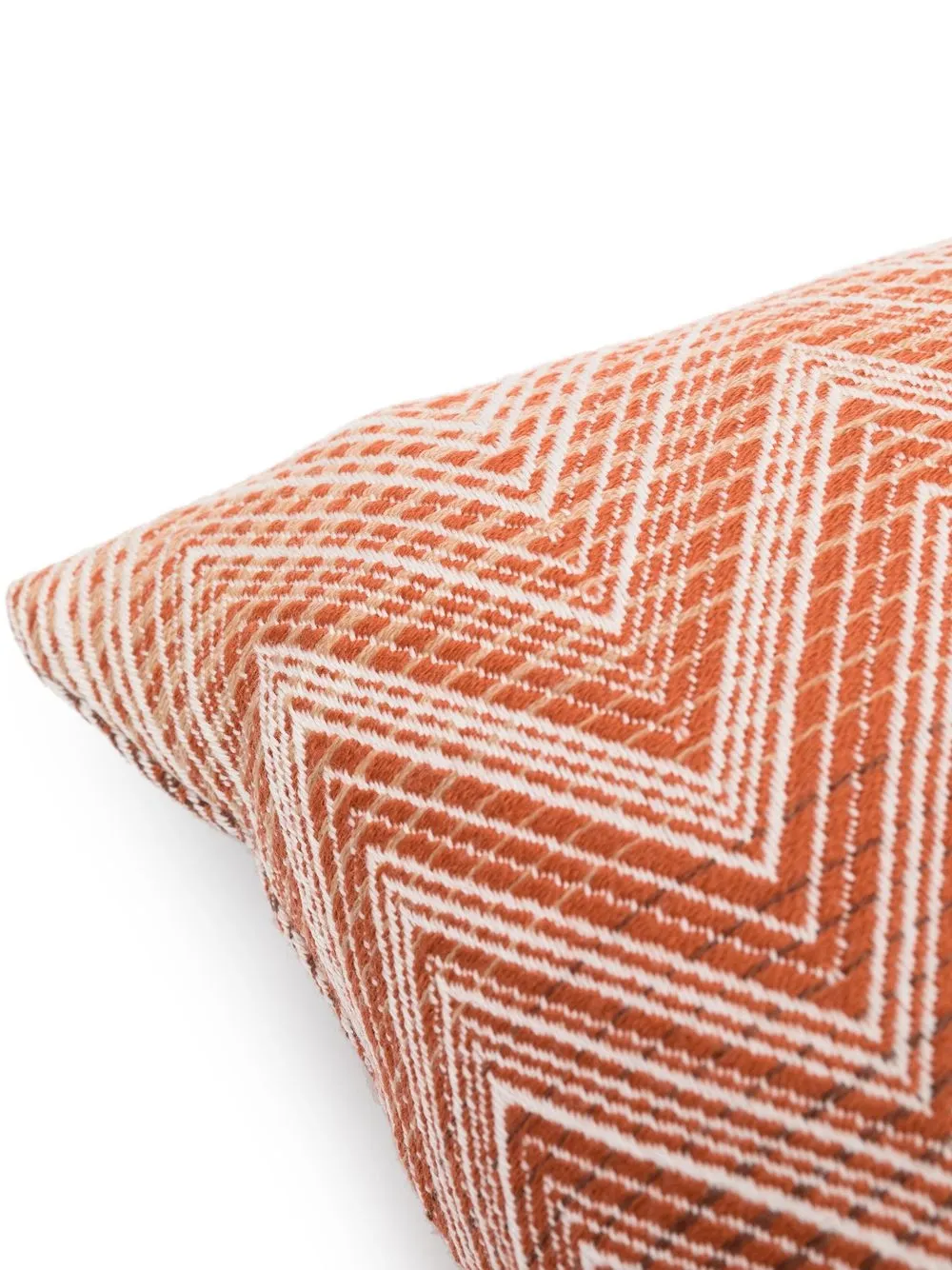 Missoni Home zig-zag Pattern Print Cushion | Brown | FARFETCH