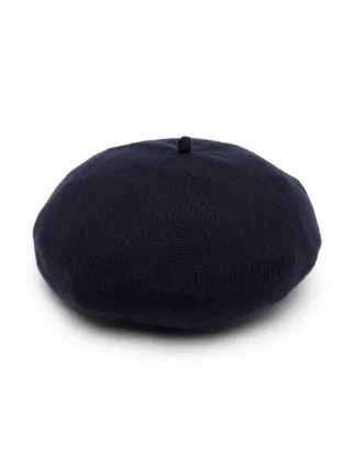 POLO RALPH LAUREN KIDS Woollen Knit Beret | Blue | FARFETCH