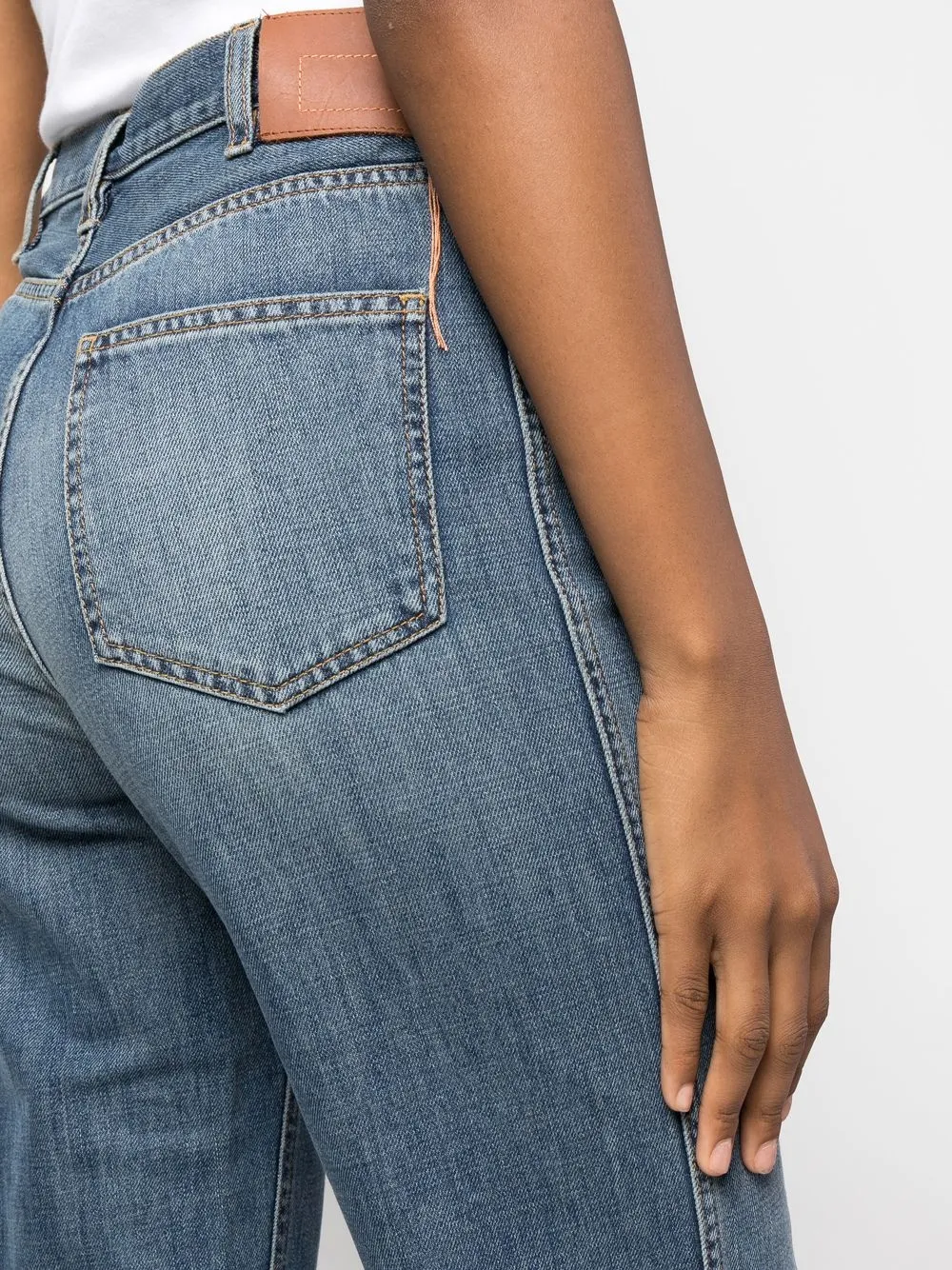 Fortela Wide-leg Boyfriend Jeans In Blue | ModeSens