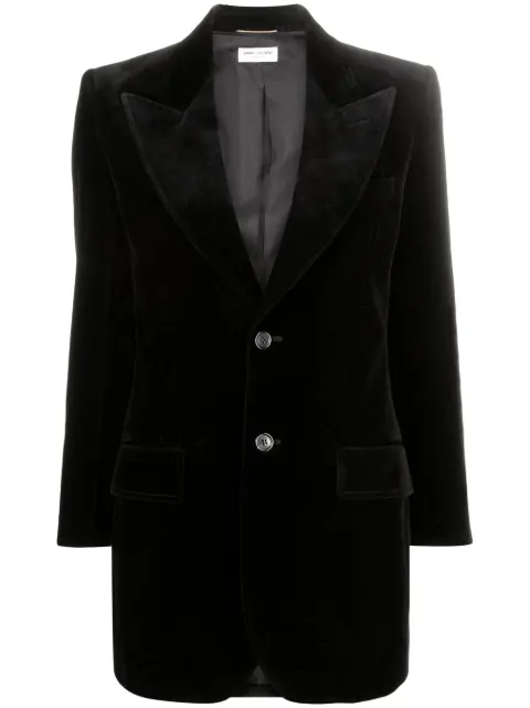Saint Laurent Jackets for Women | YSL Leather | FARFETCH US