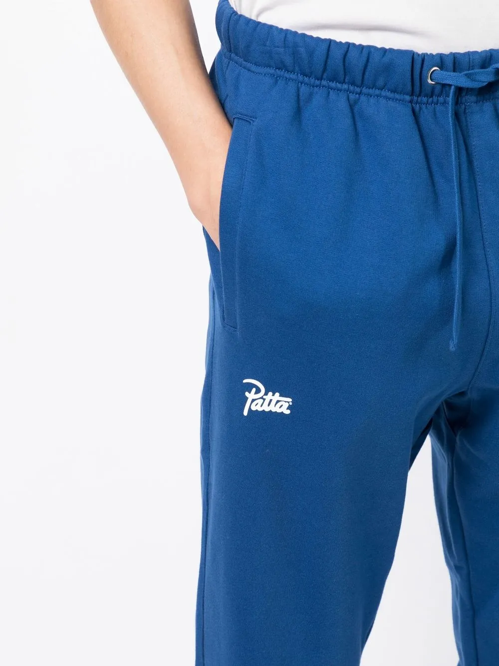 PATTA Logo Print Cotton Track Pants - Farfetch