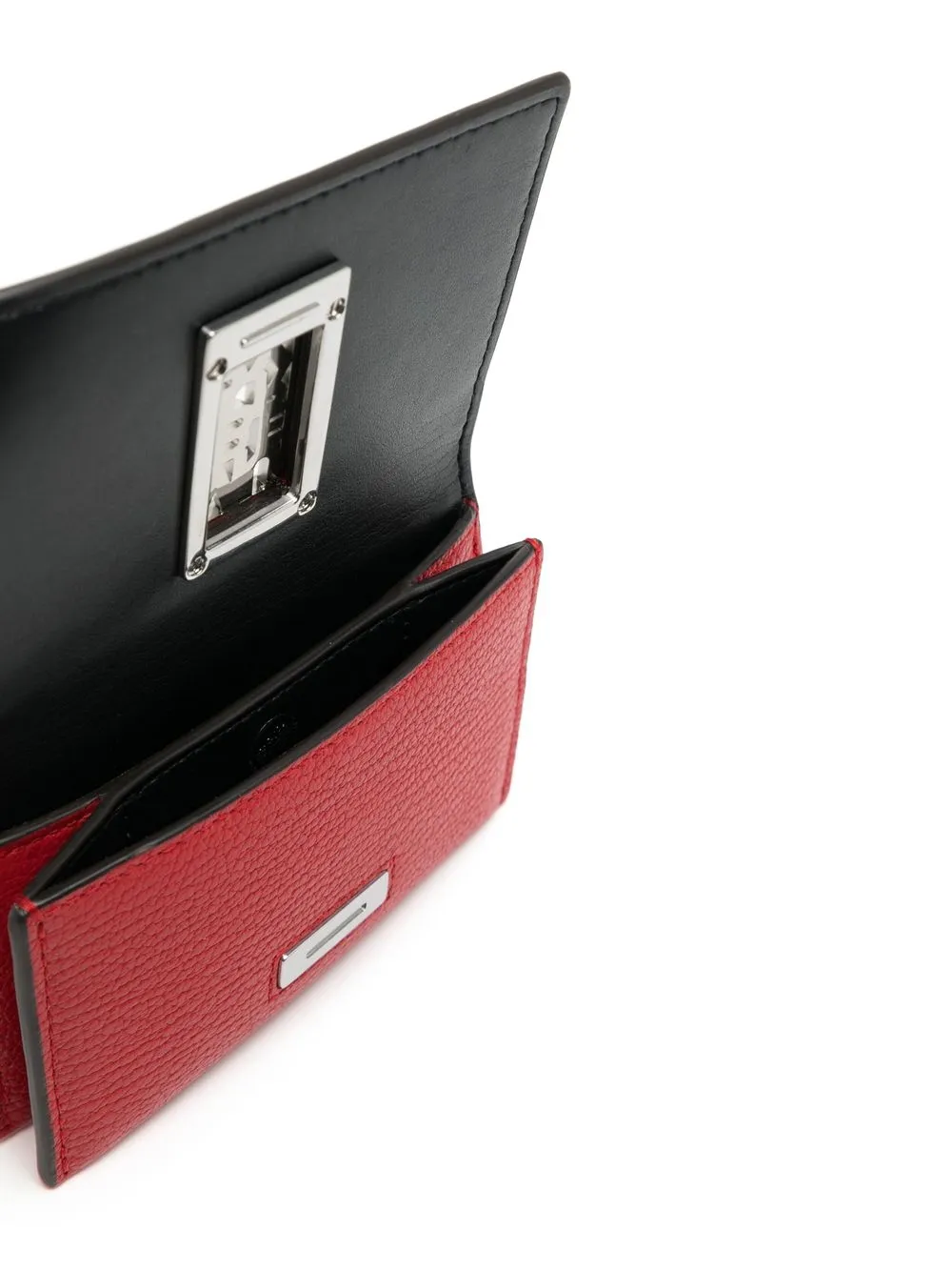Mulberry Sadie Logo-embellished Card Holder In Red | ModeSens