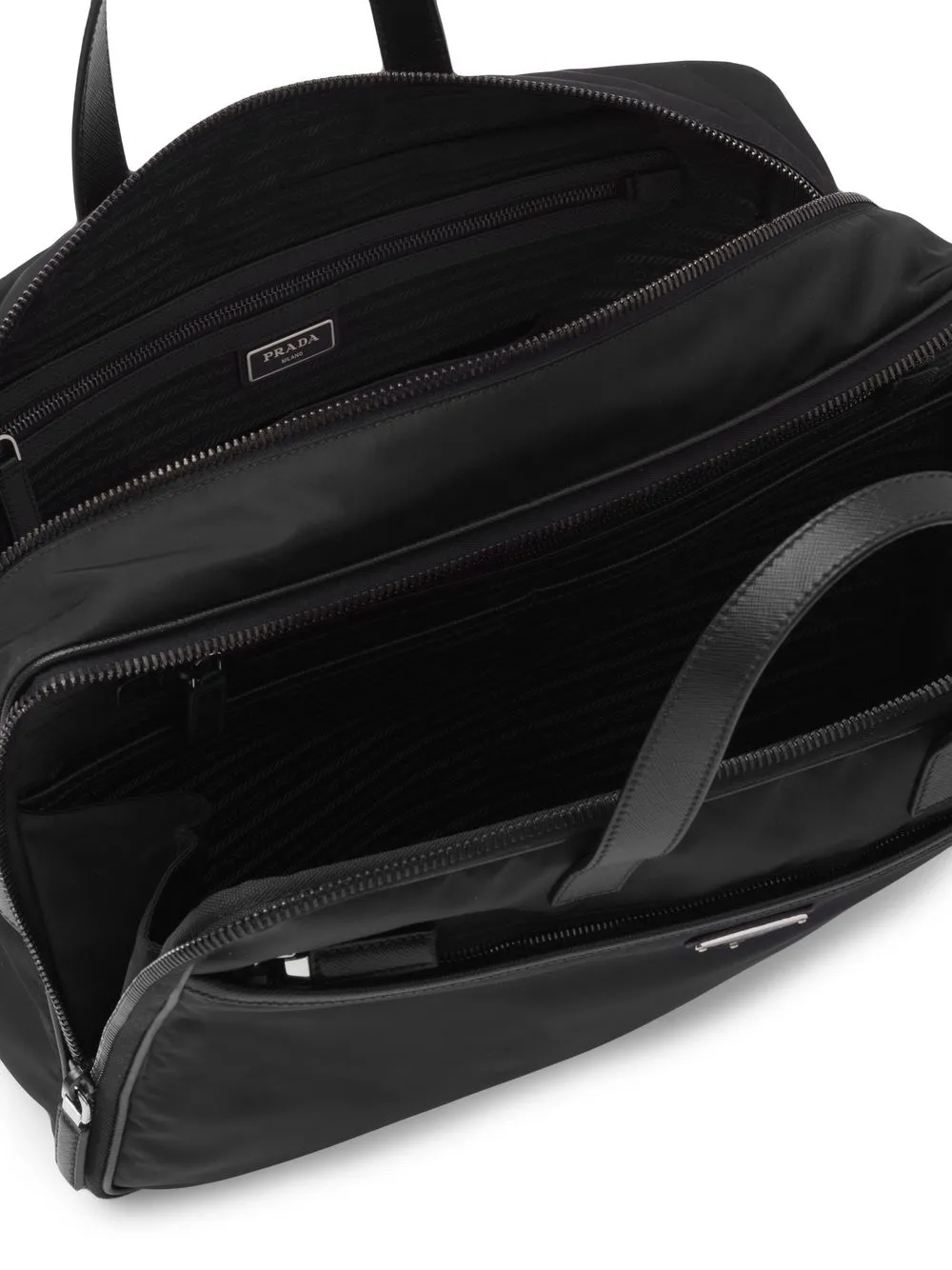 Prada Maletín Con Logo De Triángulo - Farfetch