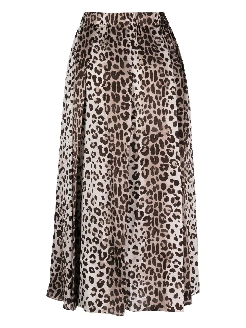 Antonelli leopard-print Pleated Midi Skirt - Farfetch