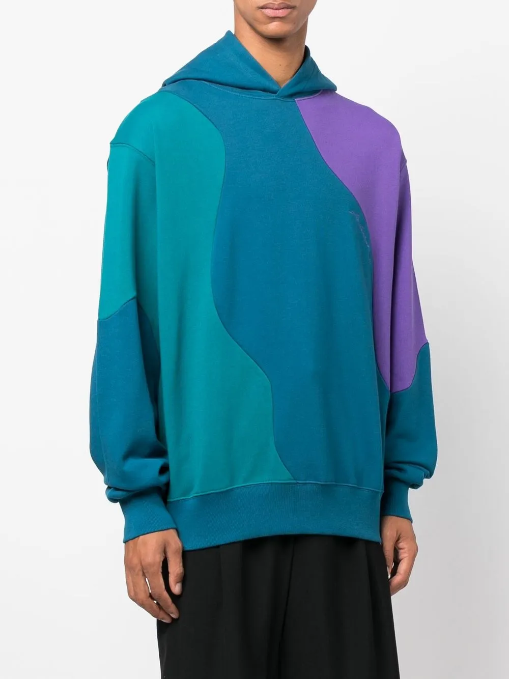 Andersson Bell multi-panel logo-embroidered hoodie | Smart Closet