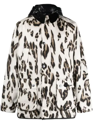 Moncler Wight leopard-print Down Jacket - Farfetch