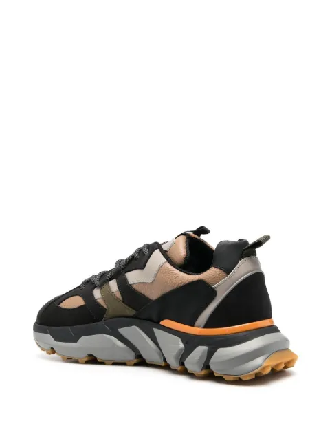 Iceberg leather-panelled low-top Sneakers - Farfetch