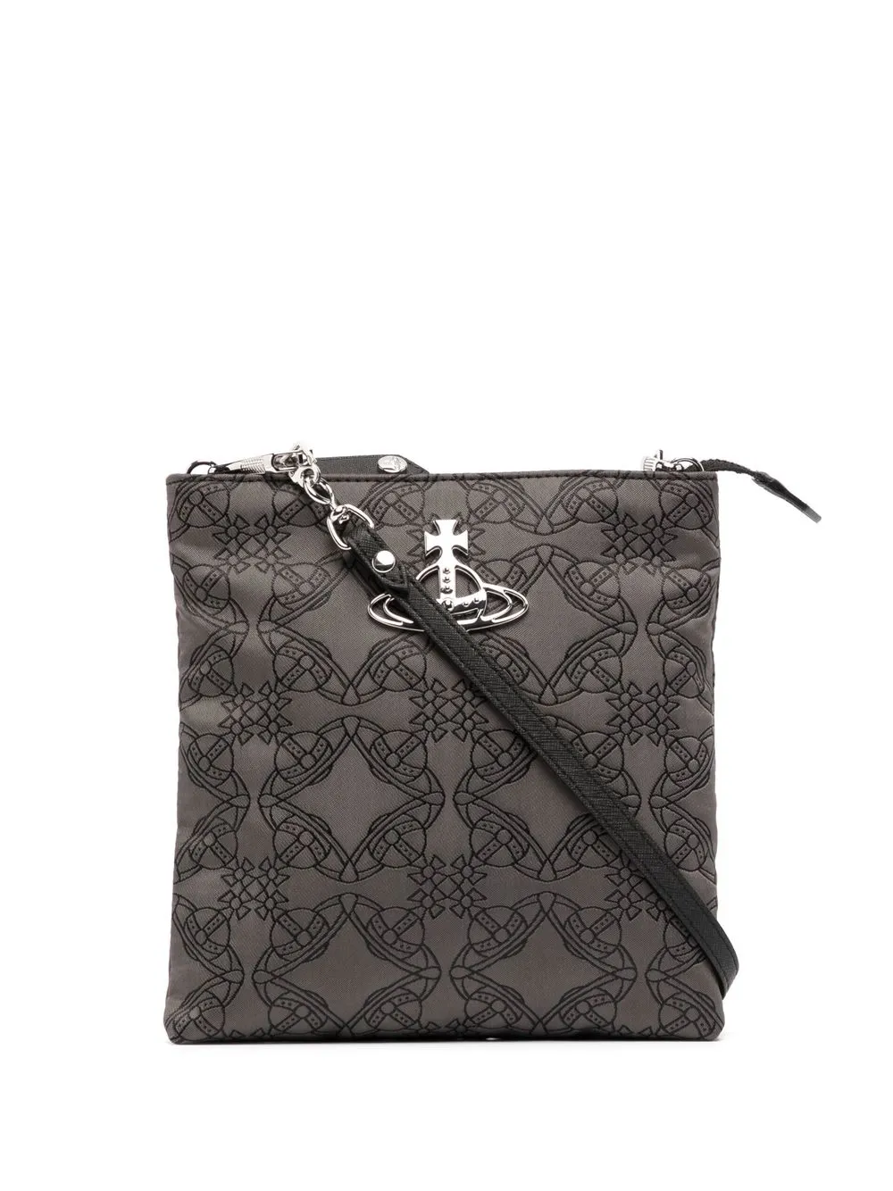 Vivienne Westwood Squire Square Messenger Bag In Grey | ModeSens