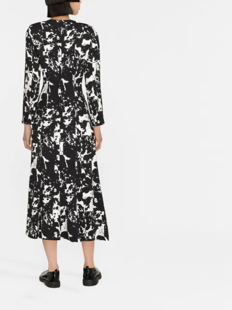 Rodebjer two-tone Midi Dress - Farfetch