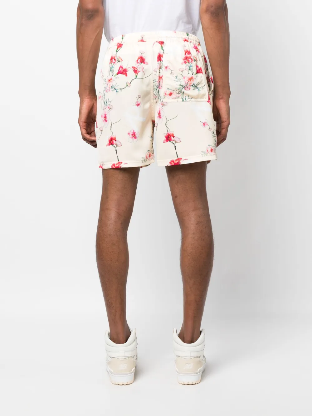 Represent floral-print Track Shorts - Farfetch