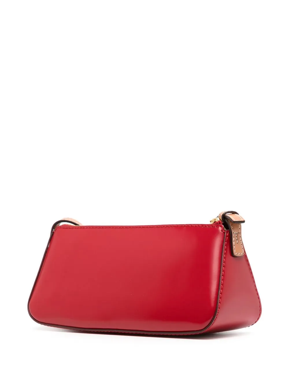 Tory Burch Logo-plaque Shoulder-bag In Red | ModeSens