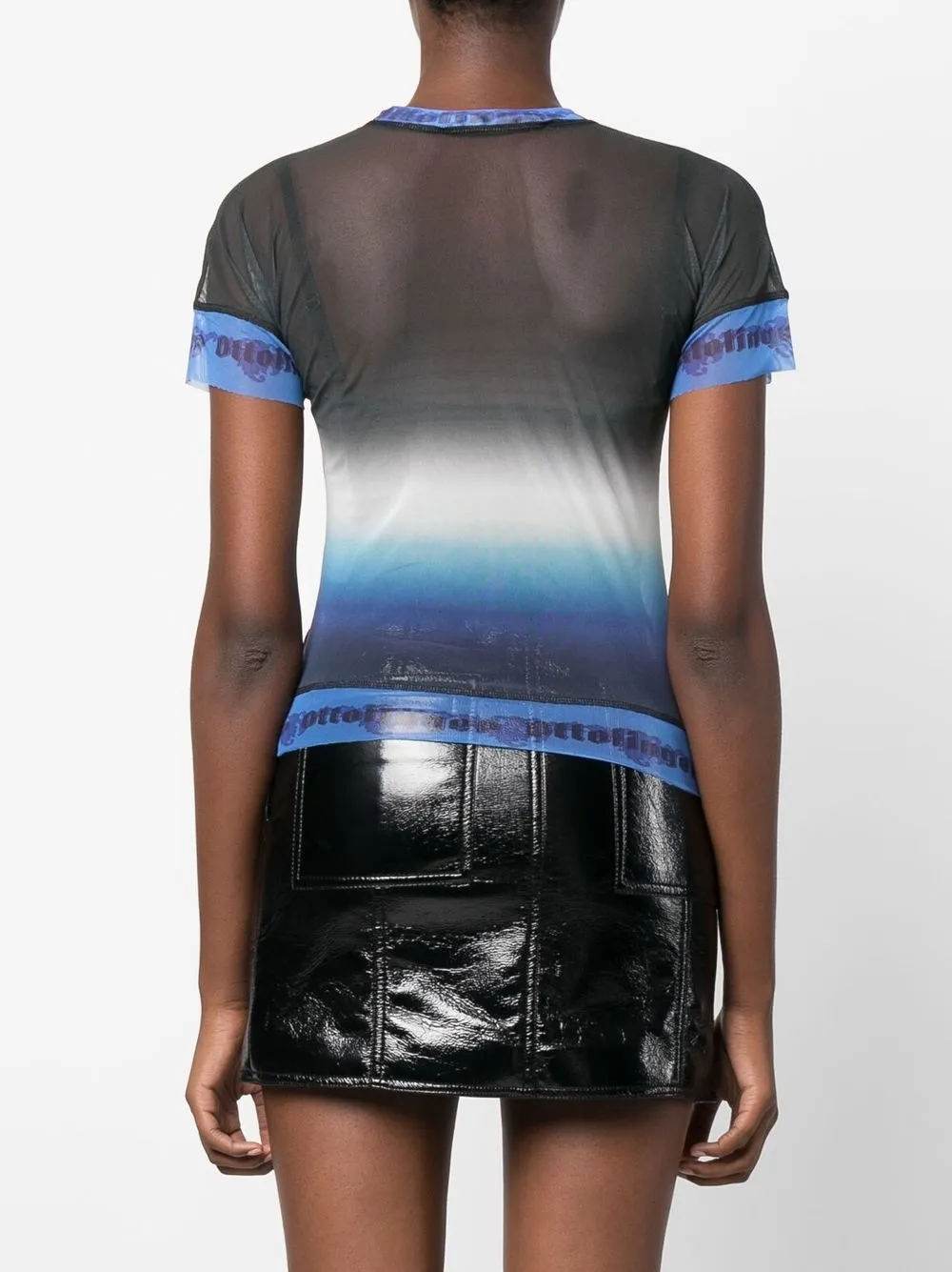 Ottolinger logo-trim Ombré T-shirt - Farfetch