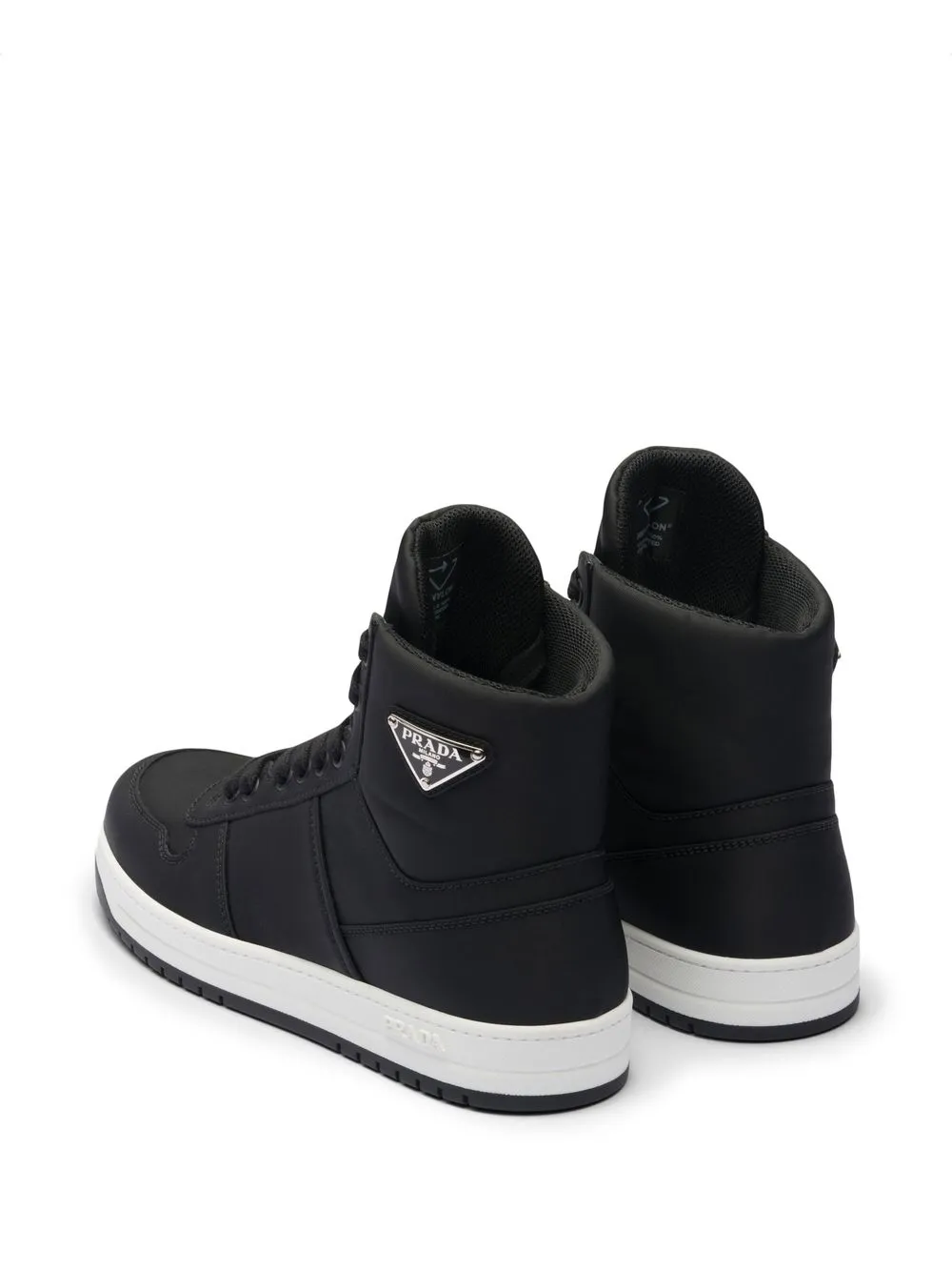 Prada Re-Nylon hi-top Sneakers - Farfetch
