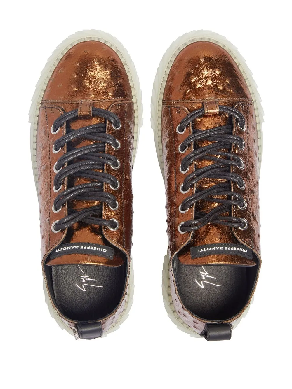 Giuseppe Zanotti Blabber low-top Sneakers | Orange | FARFETCH