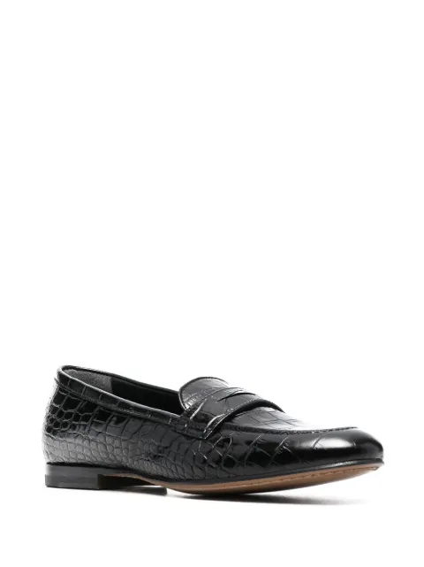 Scarosso Loafer Mit Kroko-Effekt - Farfetch