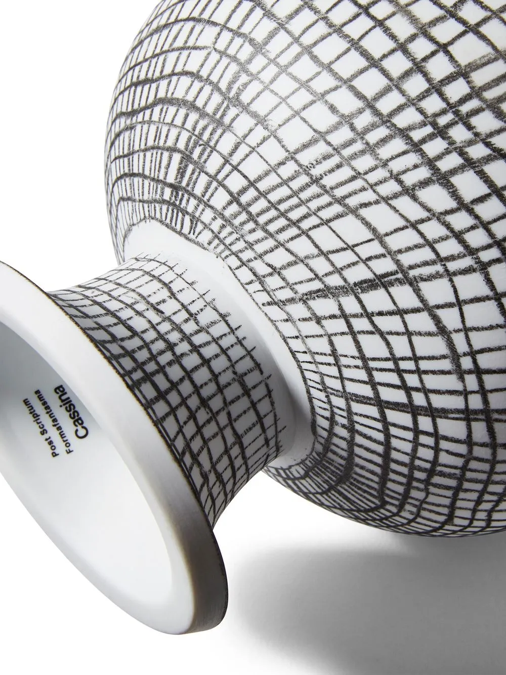 Cassina Post Scriptum Porcelain Vase | Black | FARFETCH