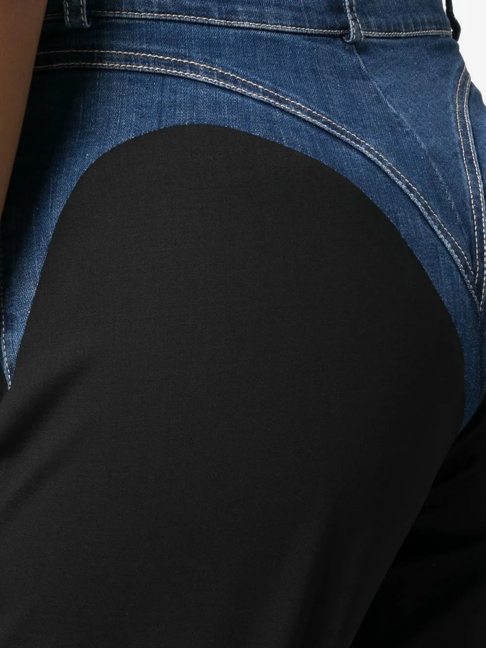 Act N°1 cut-out straight-leg jeans | Smart Closet