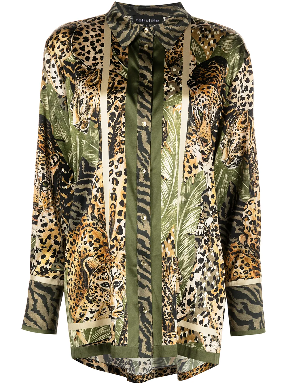 Retrofete Emmy animal-print Shirt - Farfetch