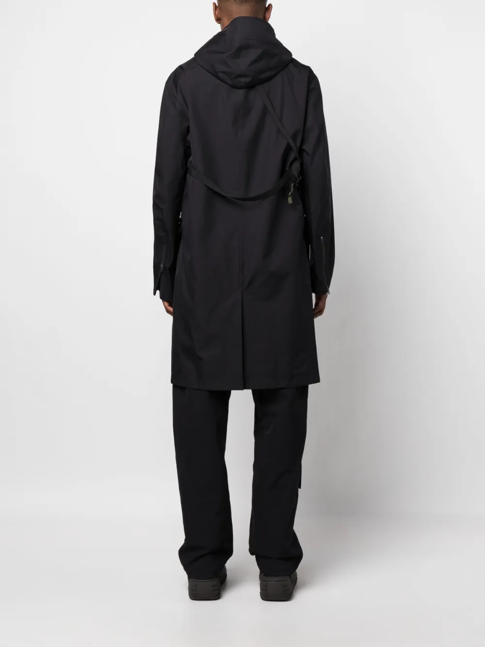 ACRONYM detachable-hood Waterproof Trench Coat - Farfetch