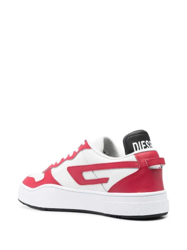 Diesel Red Sneakers