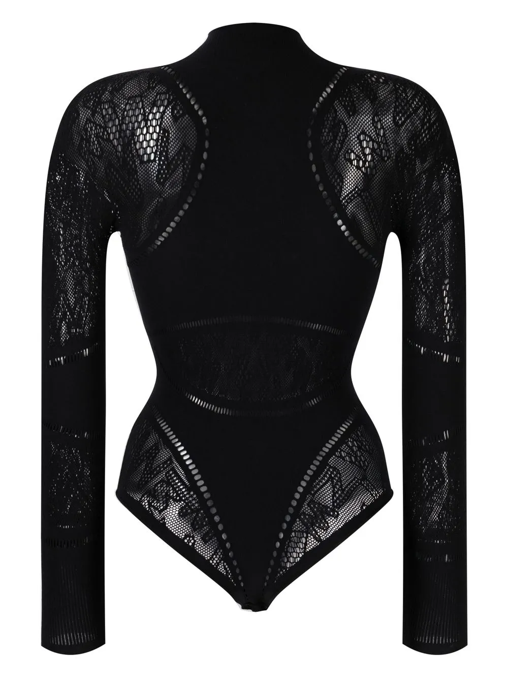 Wolford Sporty Logo Mesh Body - Farfetch