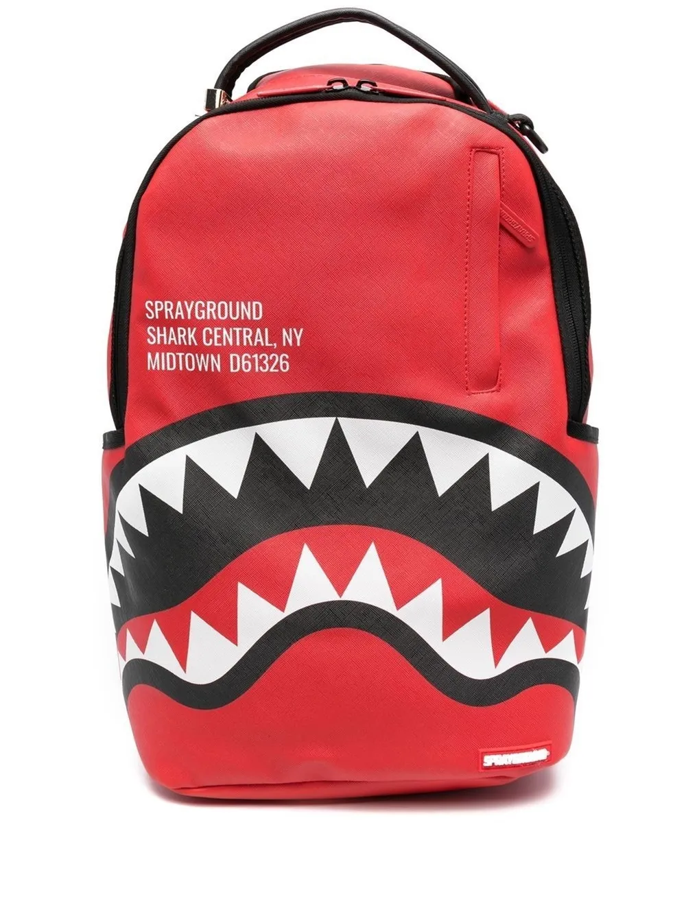shark teeth-print zip-up backpack | Sprayground | Eraldo.com