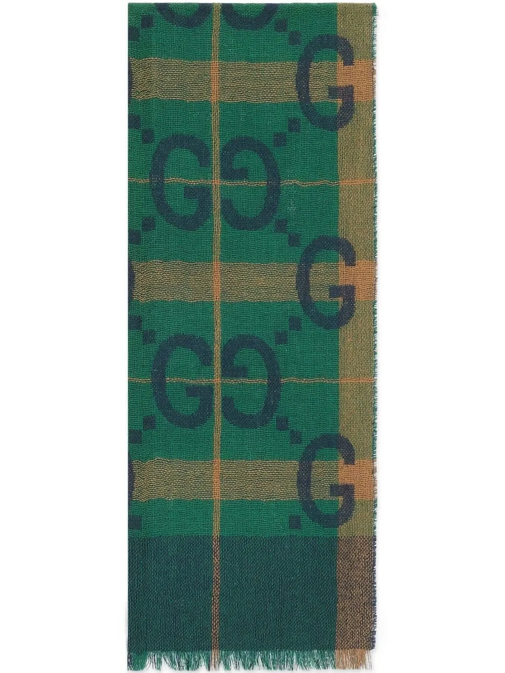 Gucci GG-pattern Wool Scarf - Farfetch