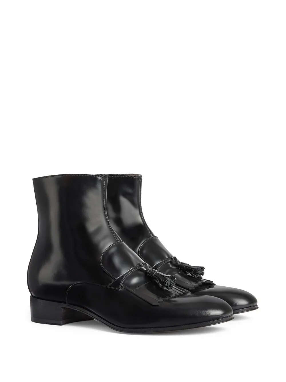 Gucci Tassel Detail Ankle Boots Smart Closet