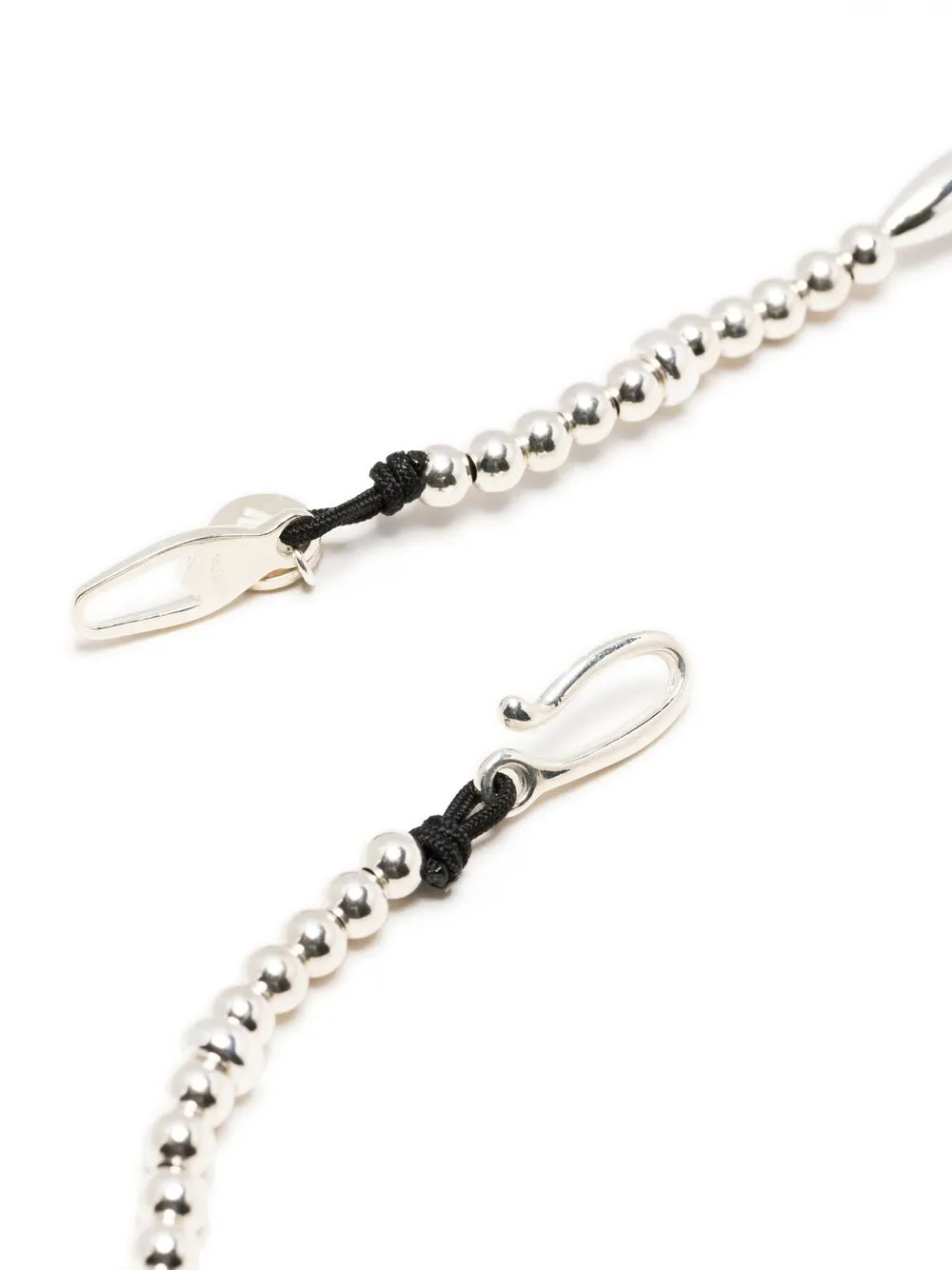 Neighborhood Beaded Draped Necklace Farfetch neighborhood-beaded-draped-necklace-farfetch