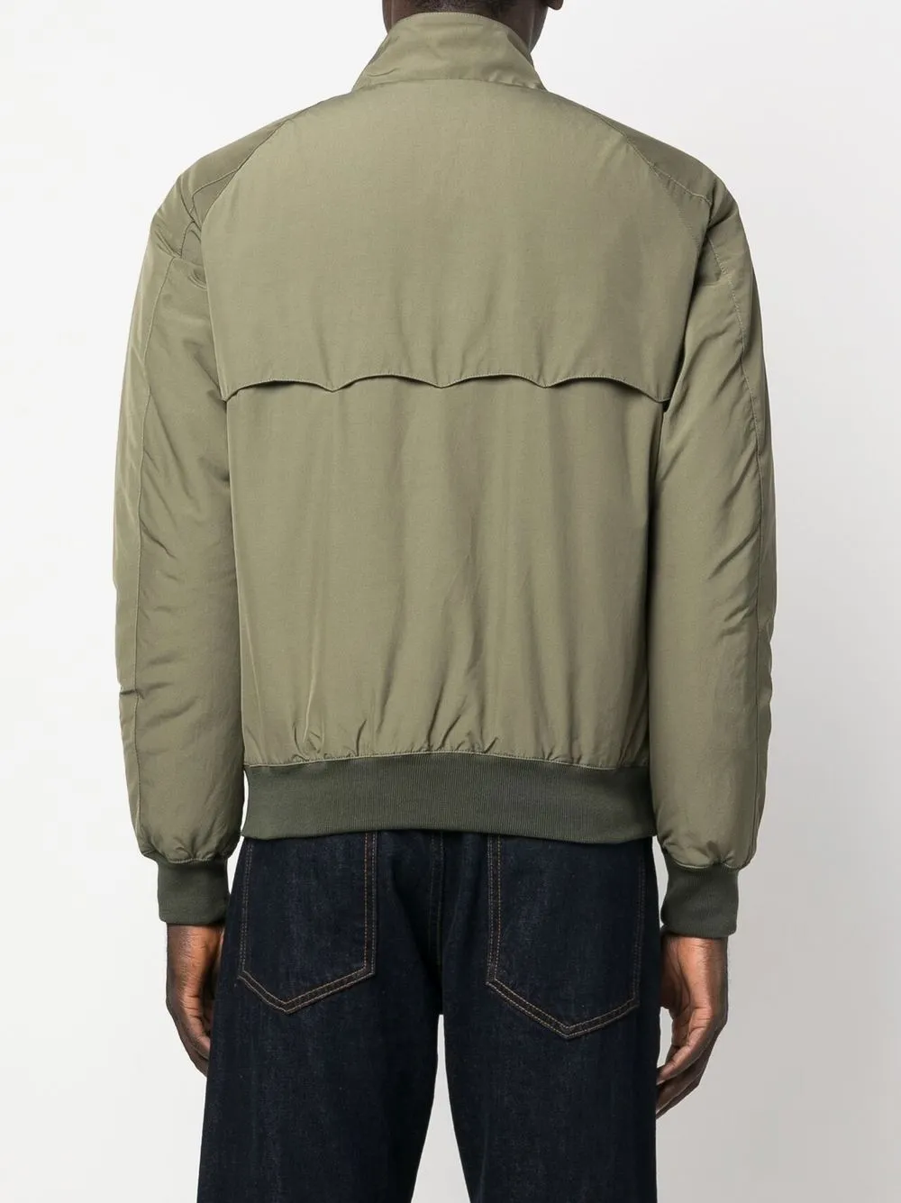 Baracuta High-neck Bomber Jacket In Green | ModeSens