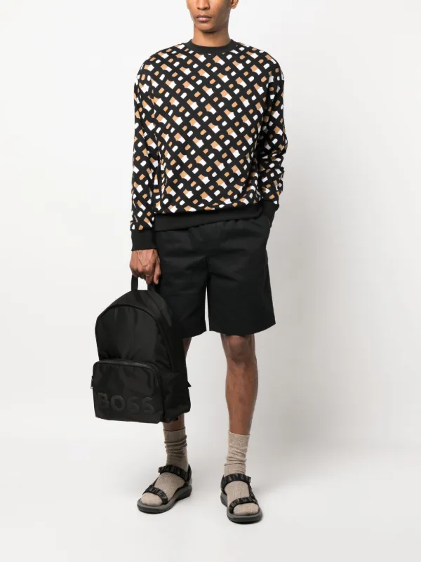 BOSS ロゴ バックパック | ブラック | FARFETCH JP BOSS ロゴ バックパック | ブラック | FARFETCH JP