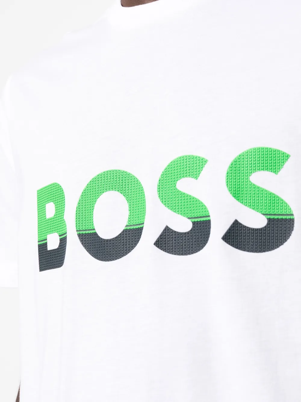 BOSS logo-print T-shirt - Farfetch