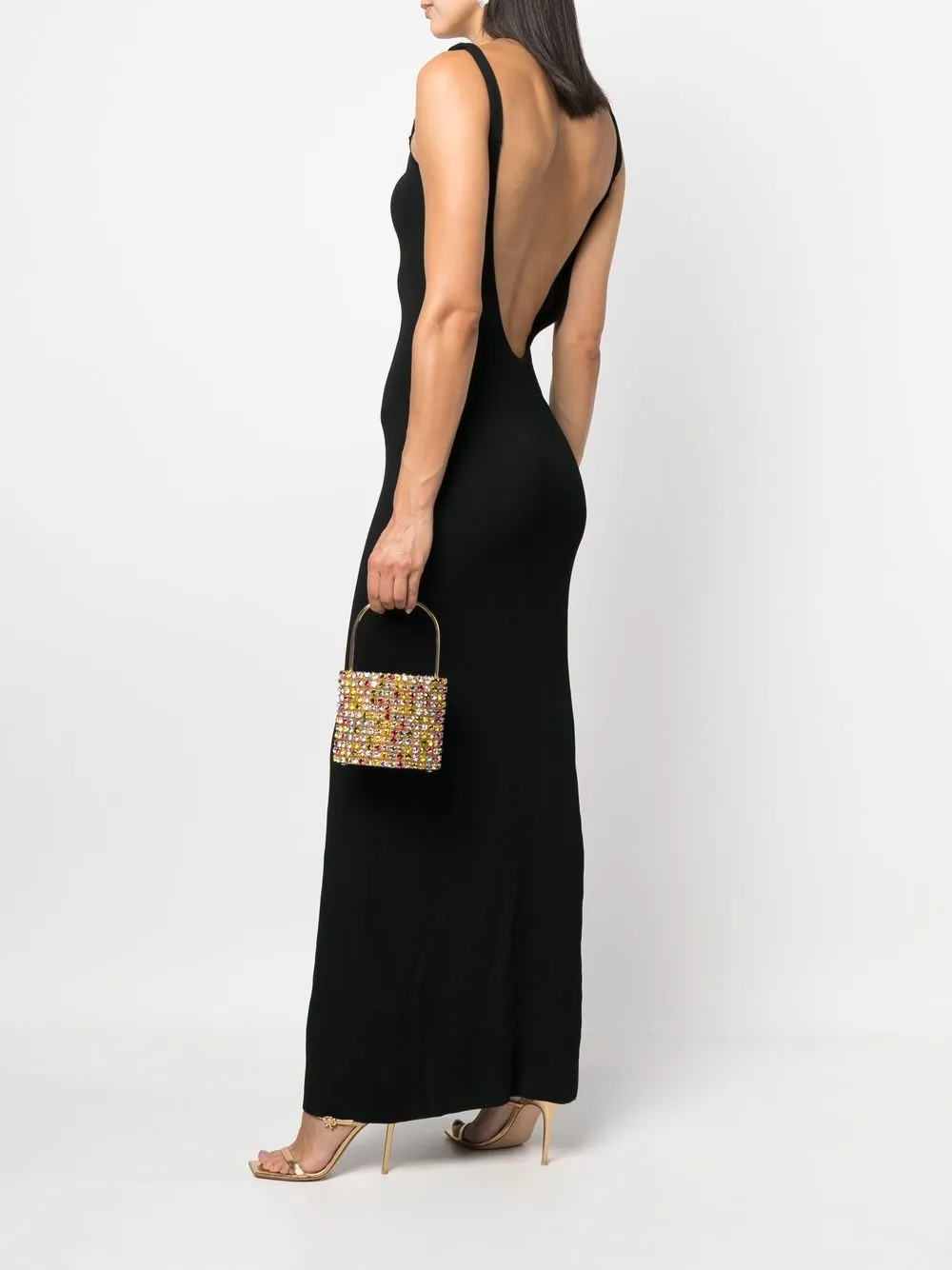 Vanina Rhinestone-embellished Tote Bag In Gold | ModeSens