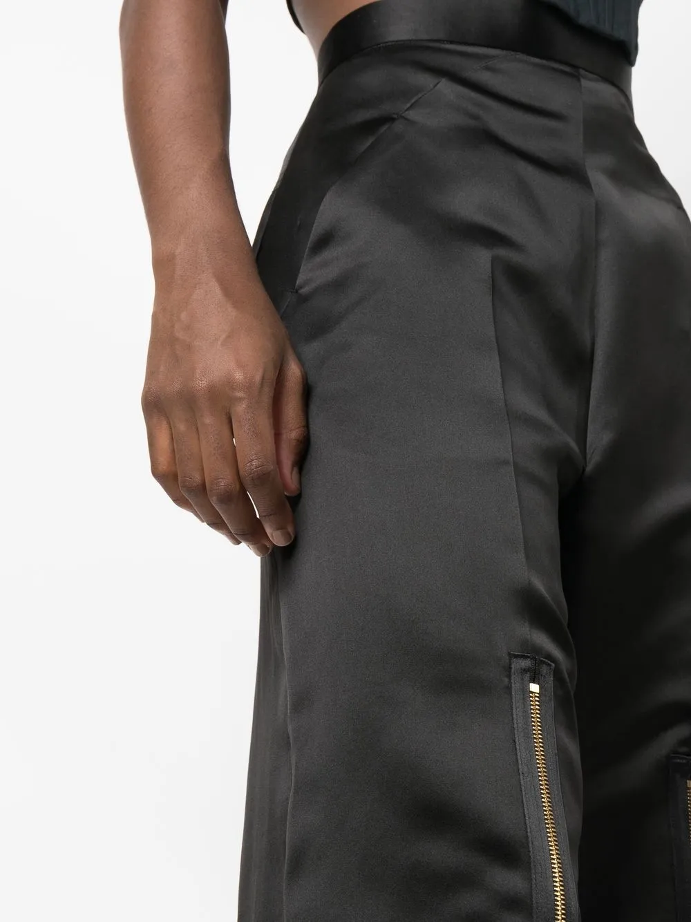 Undercover zip-detailed wide-leg Trousers - Farfetch